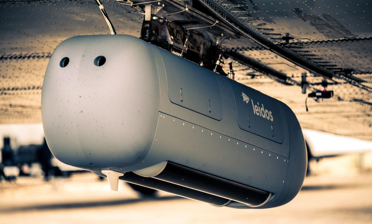 Leidos flight test demonstrates new modular military pods | Leidos